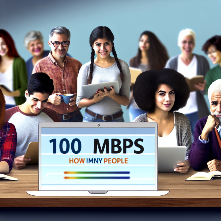100 Mbps Untuk Berapa Orang - Ideal Capacity for 100 Mbps Wifi: How ...